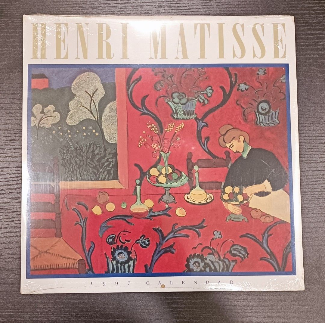1997年歷 美國出版 法國野獸畫家 亨利馬諦斯 HENRI MATISSE 作品集 包裝膜未拆 書籍休閒與玩具 收藏紀念品