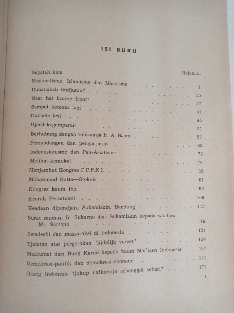 Jual Koleksi Buku Berjudul DIBAWAH BENDERA REVOLUSI Tahun 1964 Jilid 1