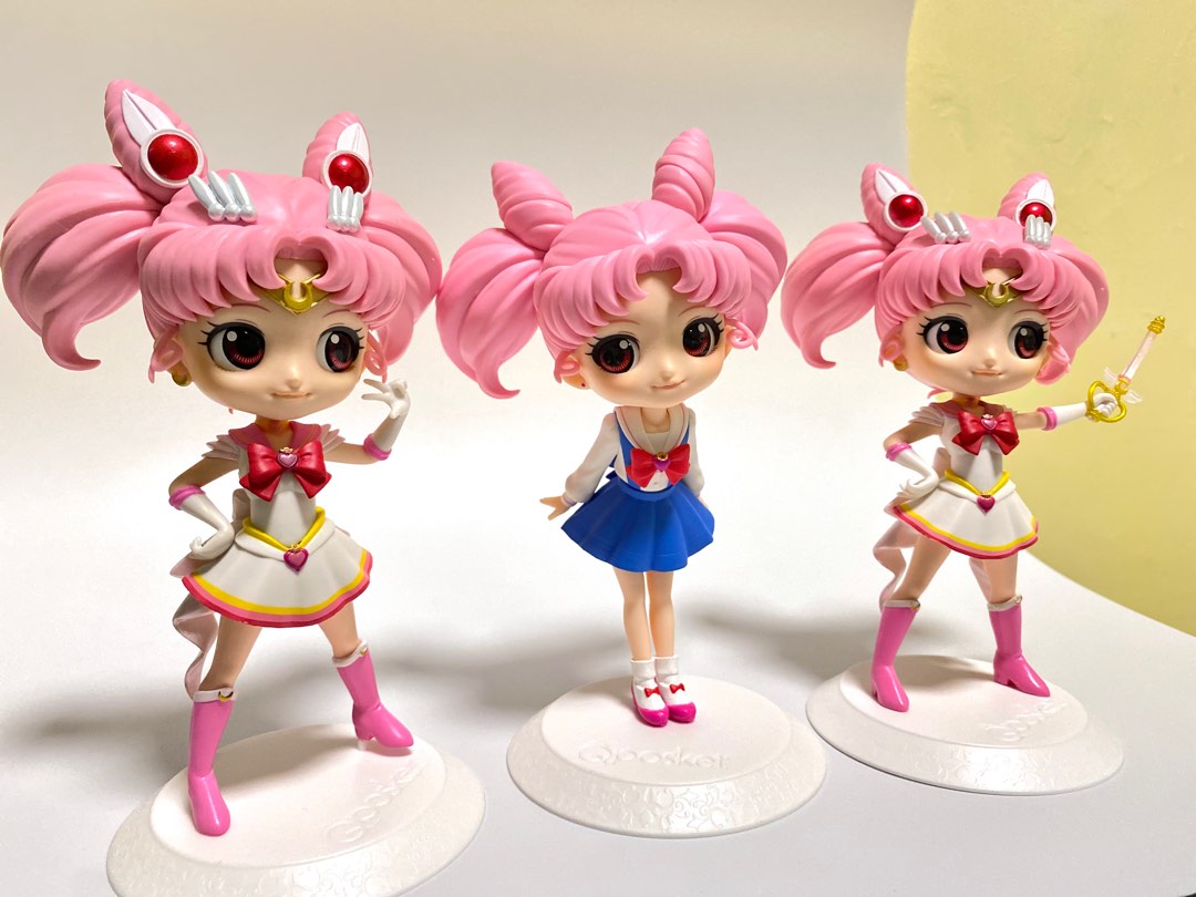 美少女戰士 小小兔 Q posket set 興趣及遊戲 玩具 遊戲類 Carousell