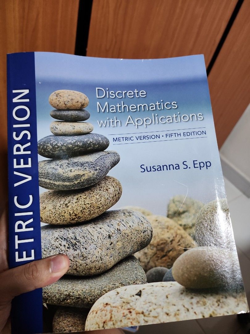 Discrete Mathematics With Applications Metric Version Hobbies Toys