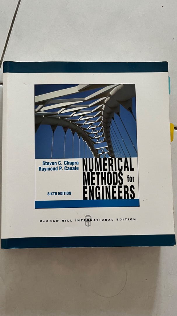 Numerical Methods For Engineers Book Hobbies Toys Books Magazines