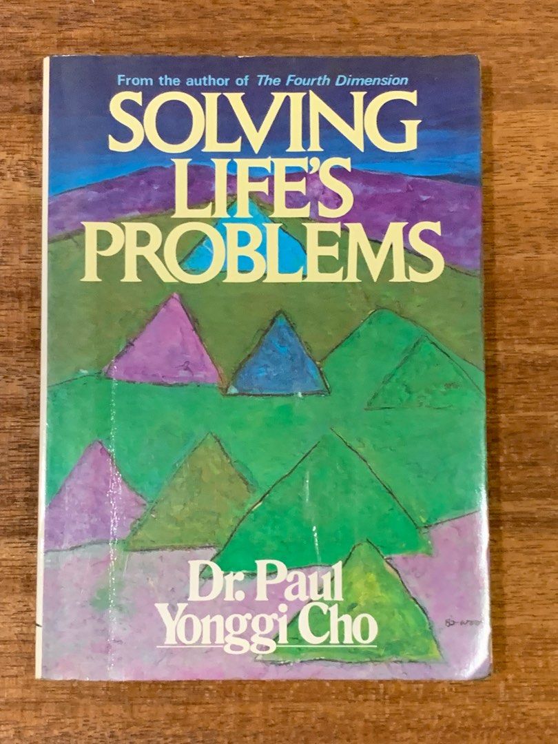 SOLVING LIFES PROBLEMS Book By Dr Paul Yonggi Cho Hobbies Toys