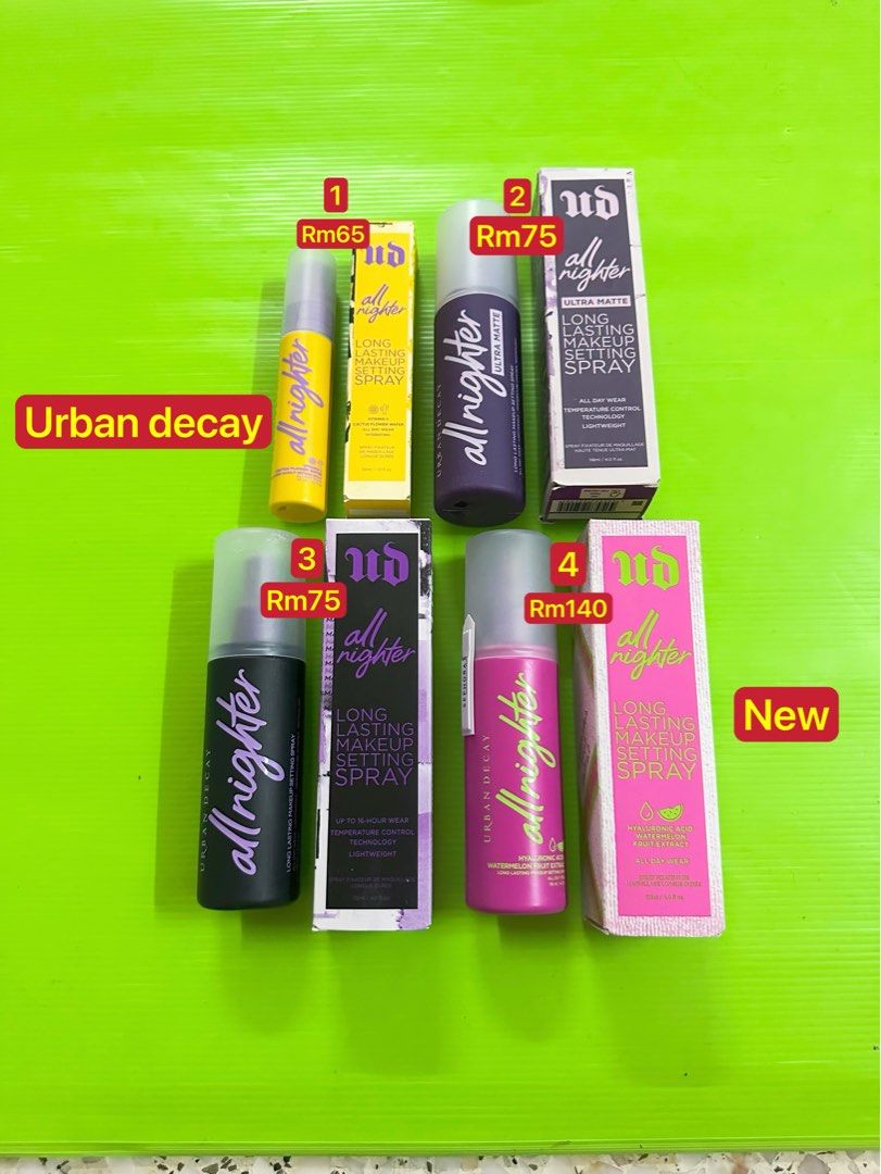 Urban Decay Ud Naked Skin Ultra Matte All Nighter Allnighter Makeup