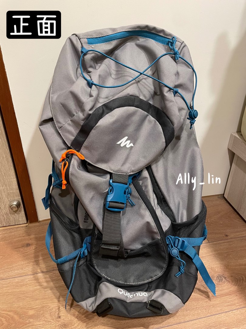 迪卡儂登山包 FORCLAZ 50L 他的時尚 包包與錢包 背包在旋轉拍賣