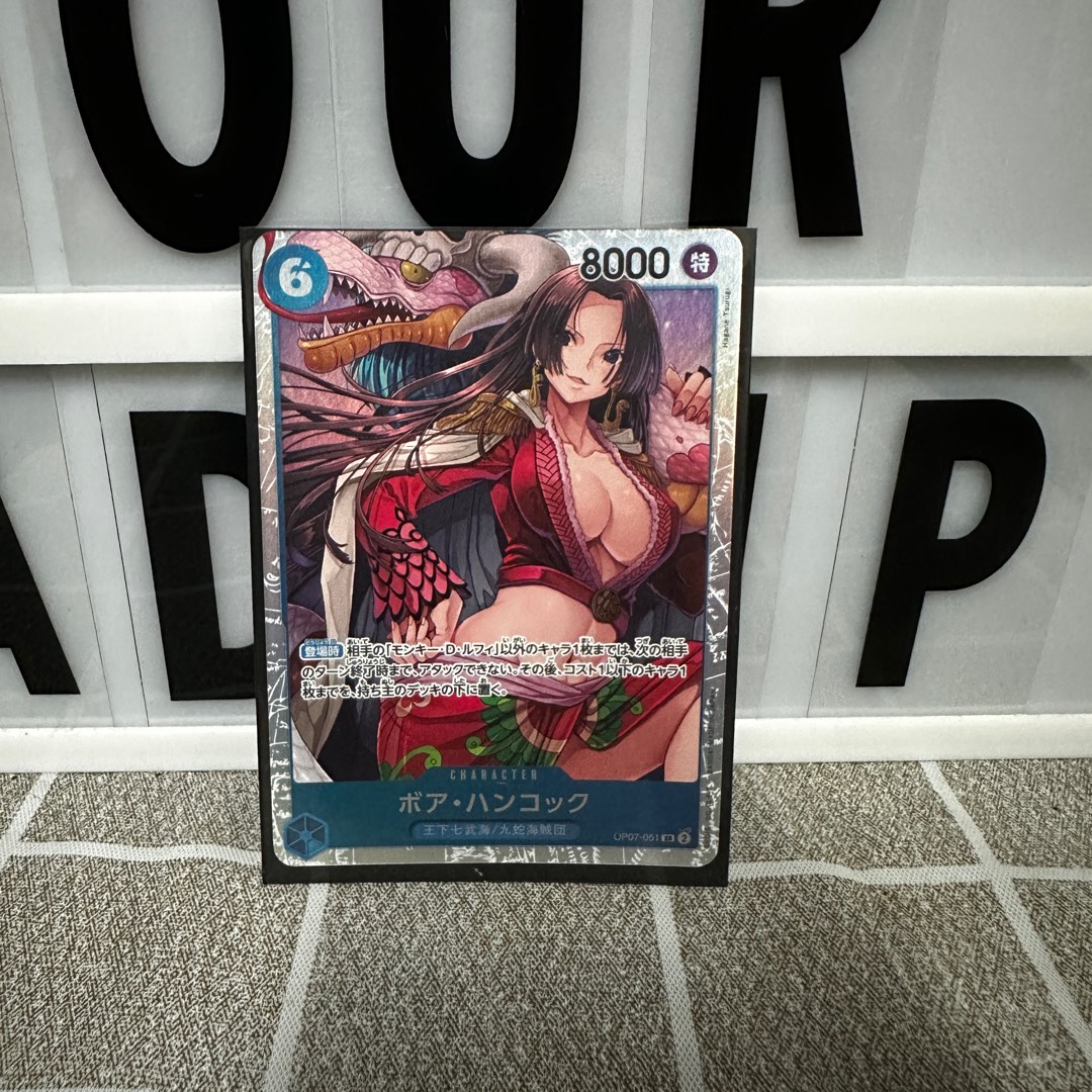 One Piece TCG Boa Hancock OP SR Hobbies Toys Toys Games On Carousell