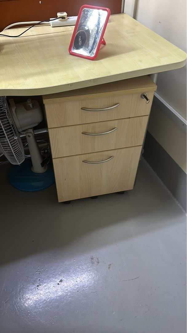 Office Partition Tables Mobile Drawers Furniture Home Living