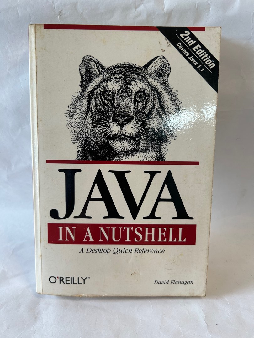 O Reilly Java In A Nutshell A Desktop Quick Reference Hobbies Toys