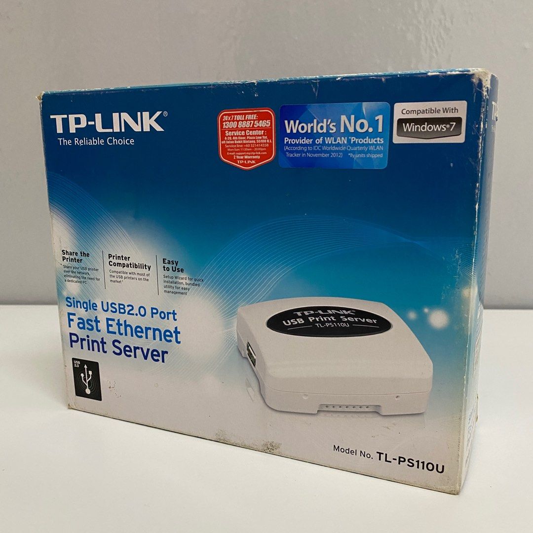 TP Link Fast Ethernet Print Server Computers Tech Parts