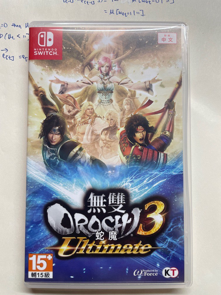 NS switch 遊戲片 任天堂 三國無雙 蛇魔無雙3 終極版ultimate 電玩遊戲相關 電玩電腦遊戲軟體 Nintendo 任