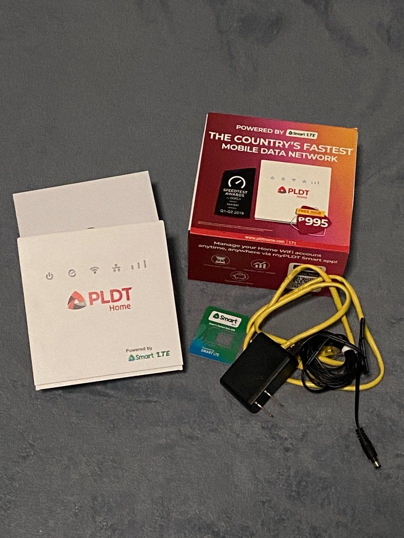 PLDT Home Prepaid Wifi With Smart Bro Sim Card Computers Tech