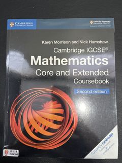 IGCSE Complete Mathematics For Cambridge IGCSE Extended Cover Page