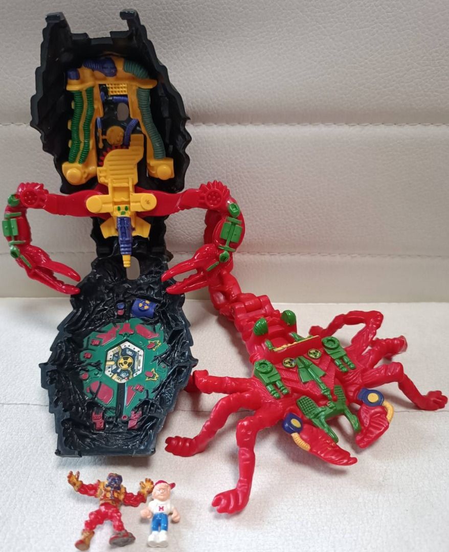 二手 萬能麥斯 Mighty Max 終極魔界系列 大戰天蠍怪魔 魔蠍 毒蠍子 收藏品 懷舊玩具 書籍休閒與玩具 玩具公仔桌遊在旋轉拍賣