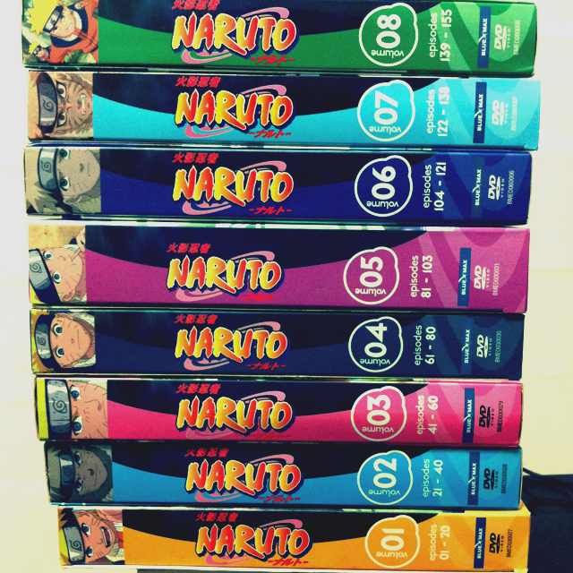 Naruto DVD Set 1 - 8, Everything Else on Carousell