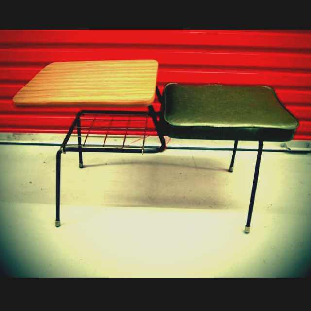 Vintage Telephone Bench, Hobbies & Toys, Memorabilia & Collectibles ...