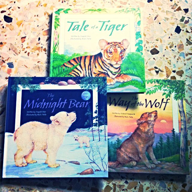 Animal storybooks: The midnight bear, The way of the wolf & Tale of a ...
