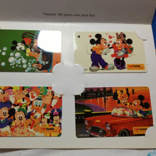 Vintage Disney Phone Cards, Hobbies & Toys, Memorabilia & Collectibles ...