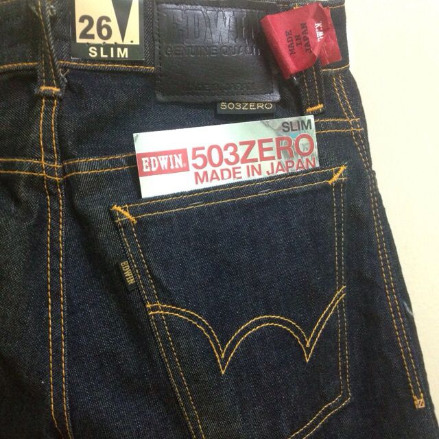 Edwin 503zero Slim Jeans, Men's Fashion, Bottoms, Jeans on Carousell