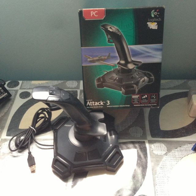 Logitech pc joystick, Hobbies & Toys, Toys & Games on Carousell