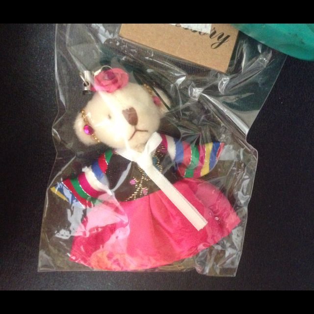 Korean Hanbok Teddy Keychain, Hobbies & Toys, Stationery & Craft ...