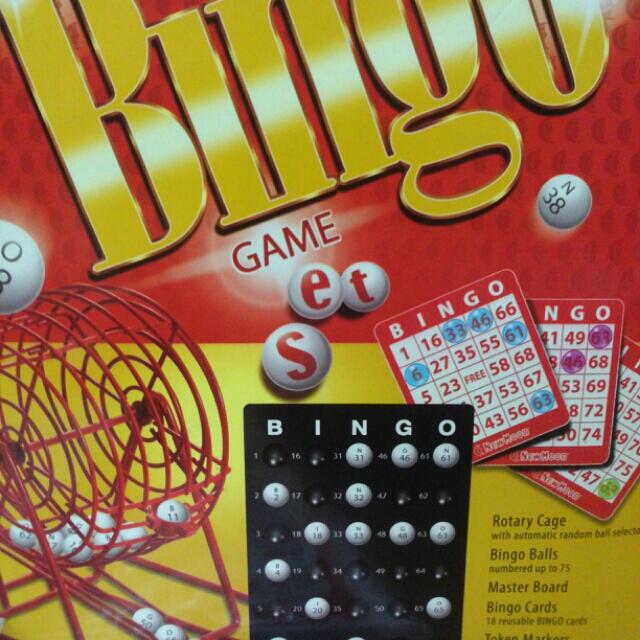 BINGO SET!!! incl. rotary cage, bingo balls(up to 75), master board ...