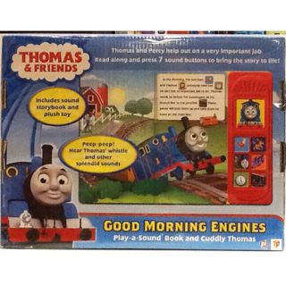 Thomas & Friends: Good Morning Engines. Play-a-Sound Book and Cuddly ...