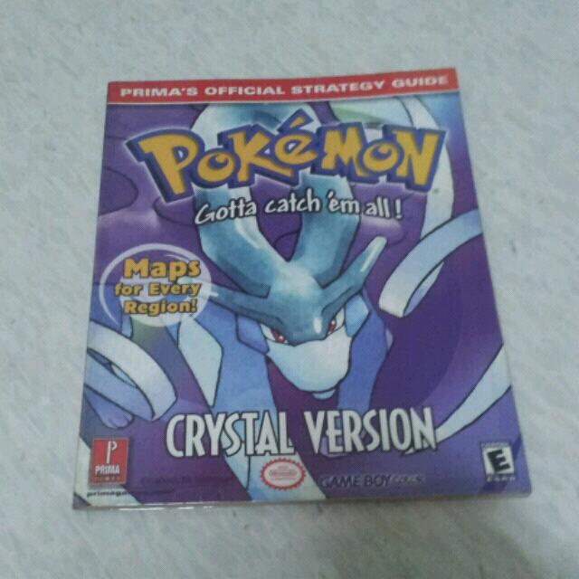 Pokemon Crystal Strategy Guide, Hobbies & Toys, Toys & Games on Carousell