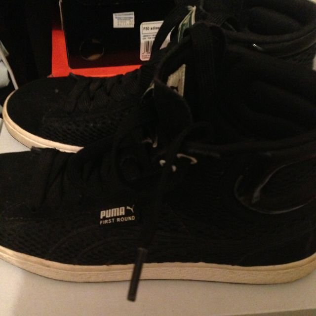 Puma high cut shoe, Men's Fashion, Footwear, Sneakers on Carousell