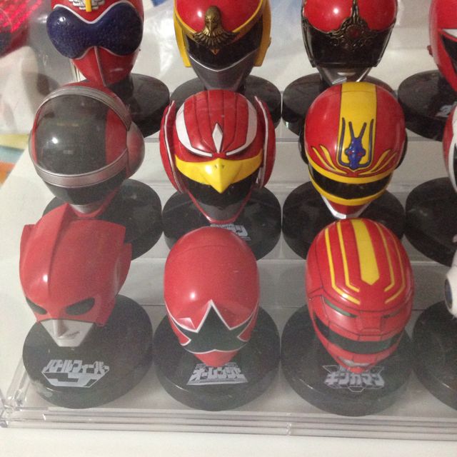 SUPER SENTAI HELMETS 2013, Hobbies & Toys, Toys & Games on Carousell