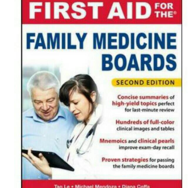First Aid For The Family Medicine Boards 2nd Edition, Hobbies & Toys ...