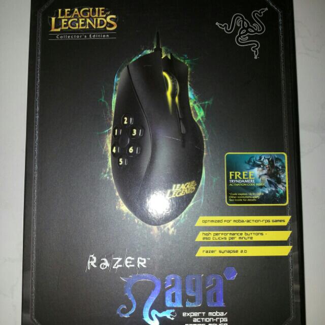 League of Legend Razer Naga Mouse (Hot item & Rare), Computers & Tech ...