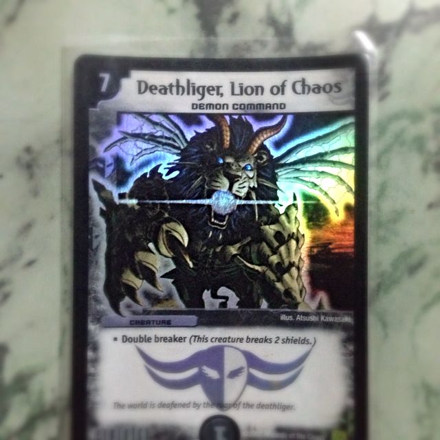 Duel Master Death liger, Hobbies & Toys, Toys & Games on Carousell