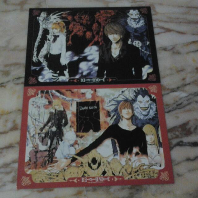Death Note Postcards, Everything Else on Carousell