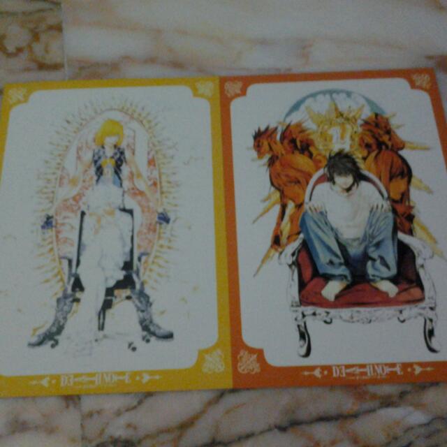 Death Note Postcards, Everything Else on Carousell
