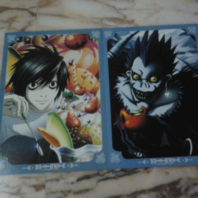 Death Note Postcards, Everything Else on Carousell