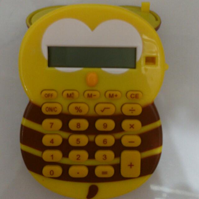 Owl Calculator (Green), Babies & Kids on Carousell