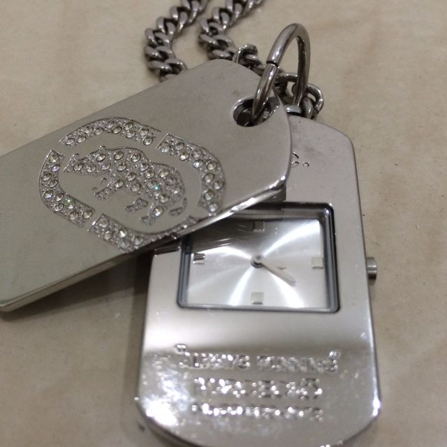 Marc Ecko Dog tag Necklace Watch, Men's Fashion, Watches & Accessories ...