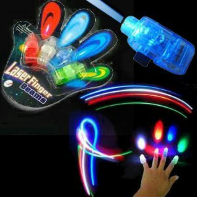 LED Party Laser Finger Beams (Parties), Everything Else on Carousell