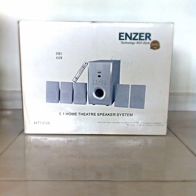 Enzer 5.1 Home Theatre Speaker System, Computers & Tech, Parts ...