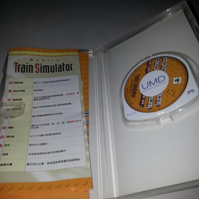 PSP UMD GAME TRAIN SIMULATOR Price Nego., Electronics on Carousell