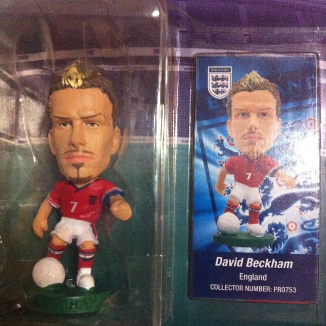 Corinthian David Beckham England Yr 2002, Hobbies & Toys, Toys & Games ...