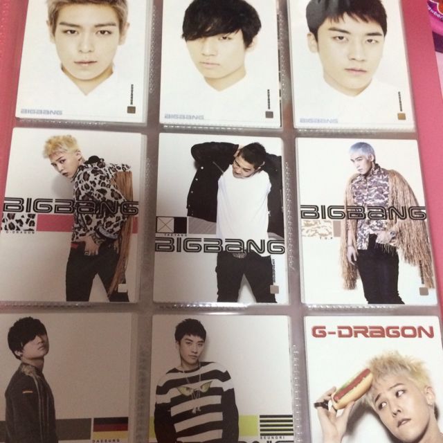 Bigbang Official Star Collection Cards, Hobbies & Toys, Memorabilia ...