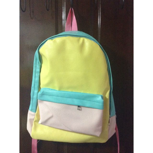 Pastel backpack, Women's Fashion, Bags & Wallets, Backpacks on Carousell