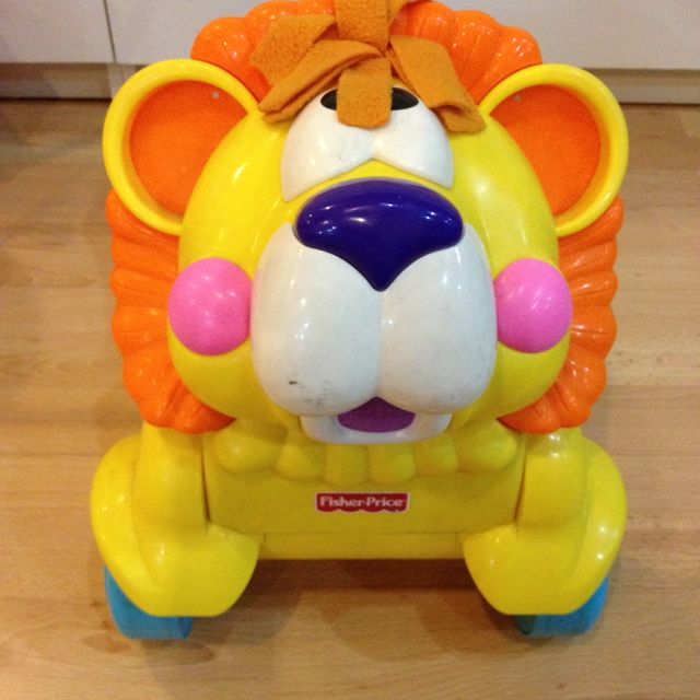 Fisher Price Stride To Ride Lion, Babies & Kids, Infant Playtime on ...
