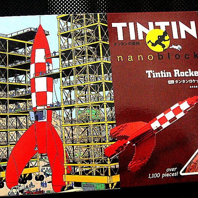 TinTin Rocket NANOBLOCK, Hobbies & Toys, Toys & Games on Carousell