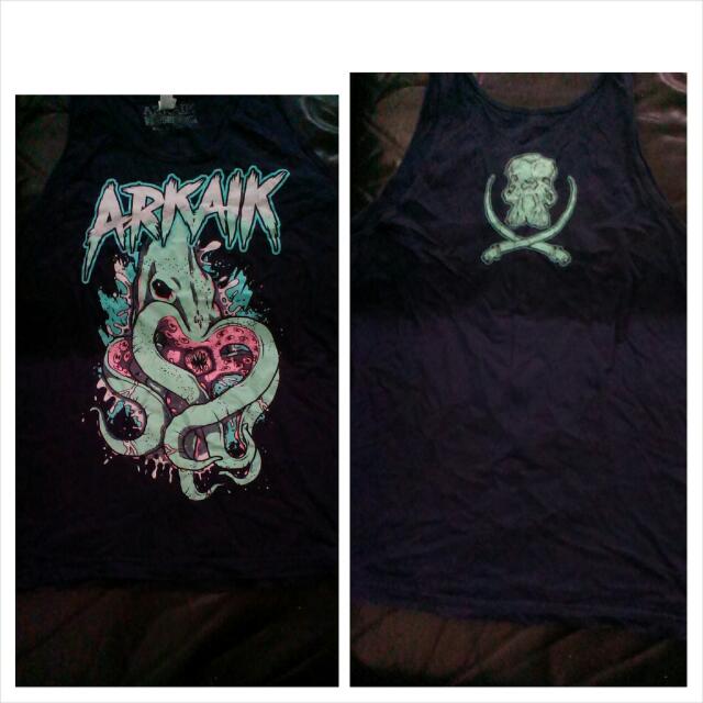 Arkaik Squid Tank, Men's Fashion, Activewear on Carousell