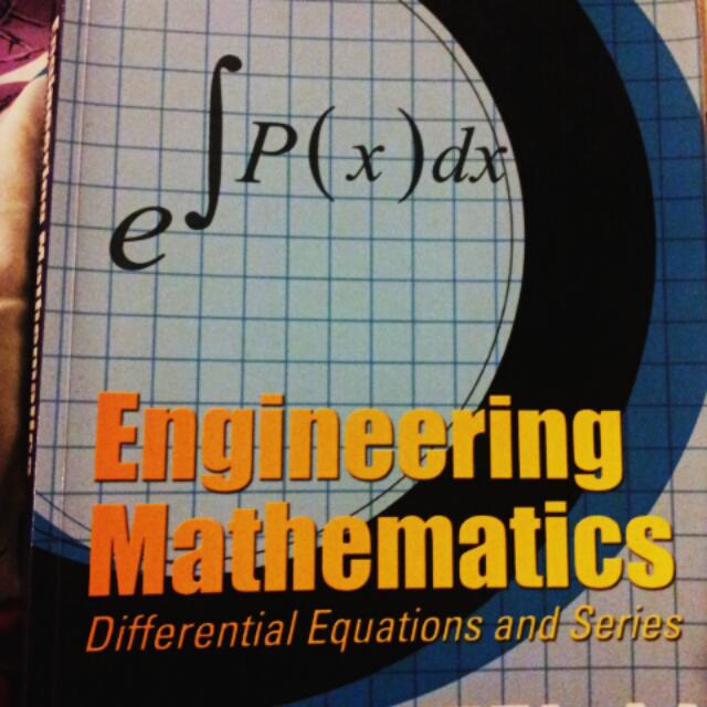 Engineering Mathematics: Differential Equations And Series Rudy ...