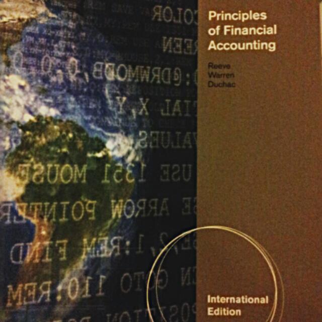 Principles Of Financial Accounting, Hobbies & Toys, Books & Magazines ...