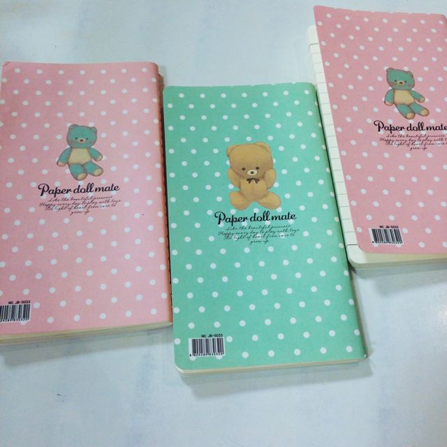 Pastel Paper Doll Mate Notebooks, Hobbies & Toys, Stationery & Craft ...
