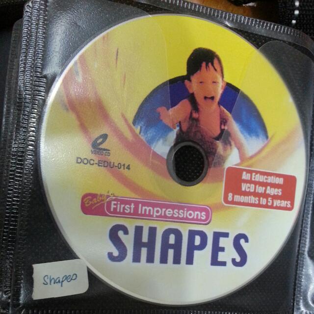 First Impressions Educational VCD For Ages 18 Months To 5 Years Old ...
