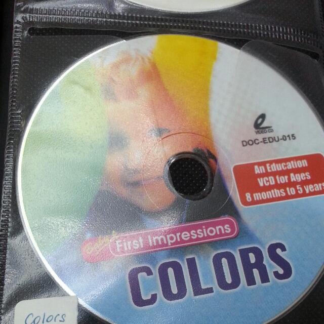 First Impressions Educational VCD For Ages 18 Months To 5 Years Old ...